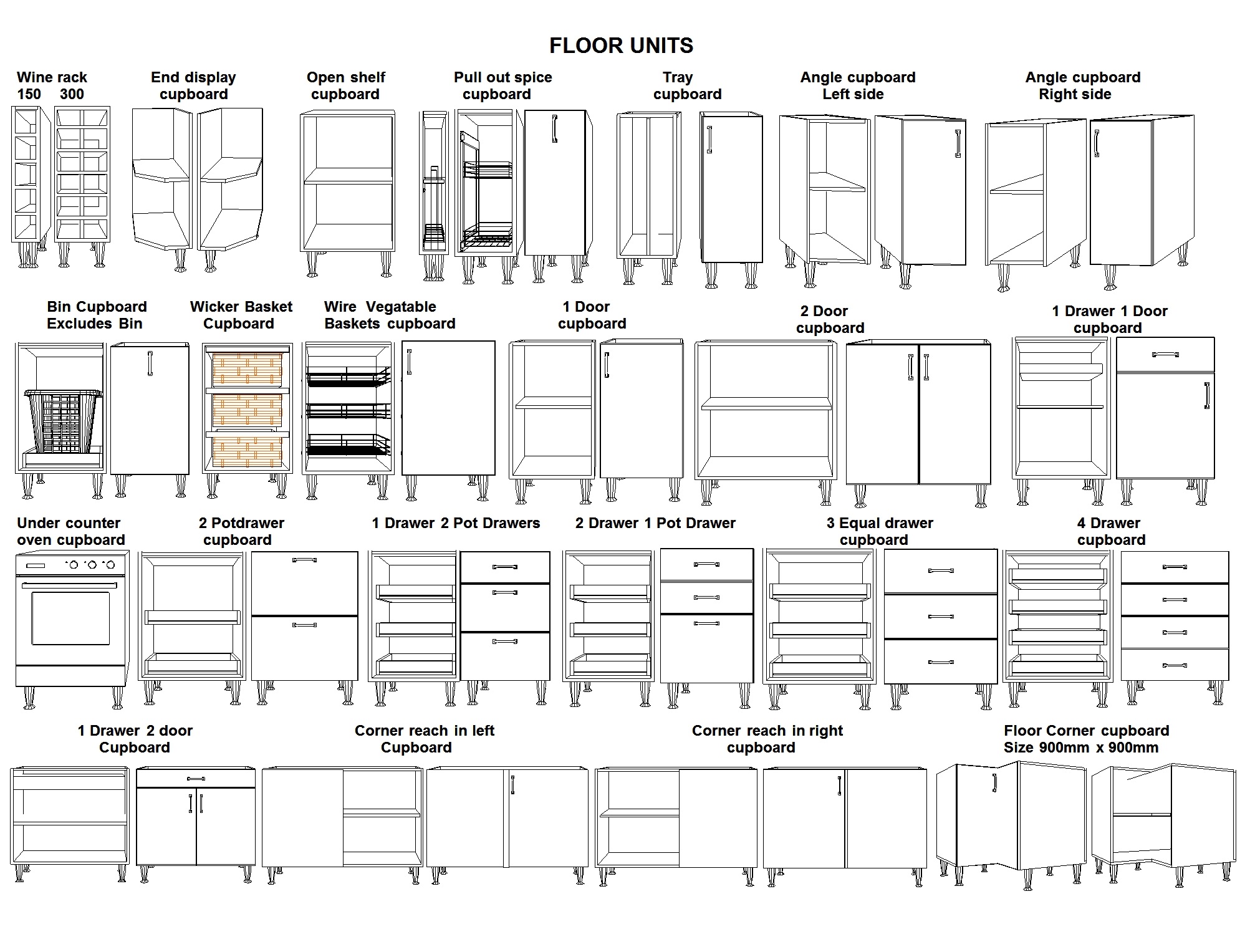 KTB Cupboards > Products > Kitchen Cupboards > Kitchen Units